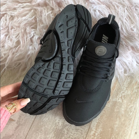 Nike | Shoes | Nwt Nike Id Custom Air Presto Triple Black | Poshmark